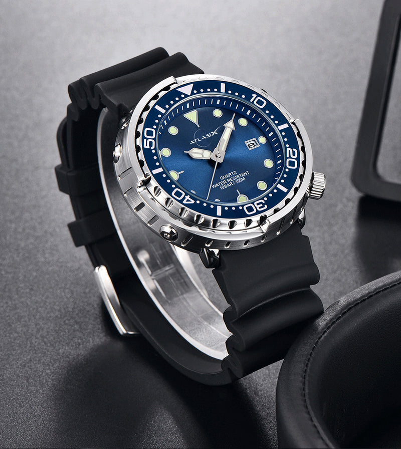 AtlasX Diver 10Bar Su Geçirmez Tasarım Erkek Kol Saati